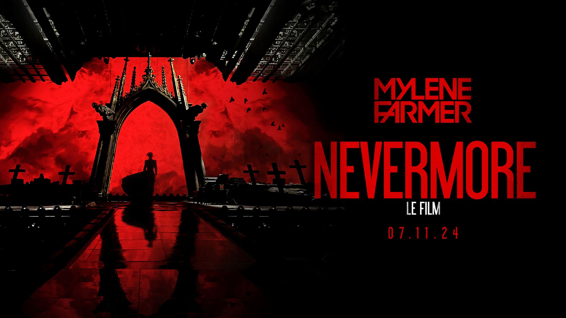 MYLÈNE FARMER – NEVERMORE – LE FILM дивитися трейлер, купити і ...